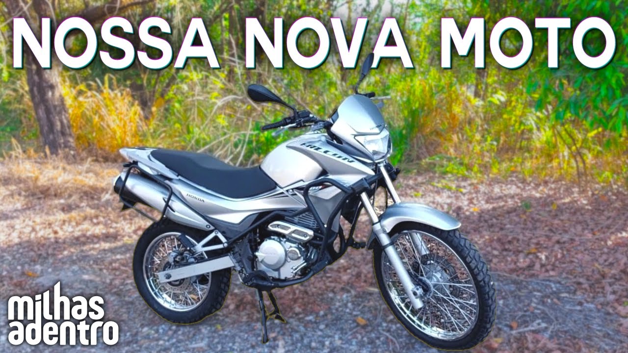 NOVA Moto do Canal - Honda Falcon NX 400i 2013 Injetada - Muito ...