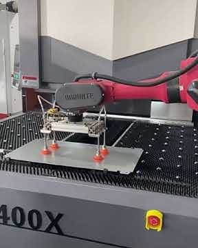 Automatic panel bender +cnc press brake +Robotic automation loading and unloading,unmanned ...