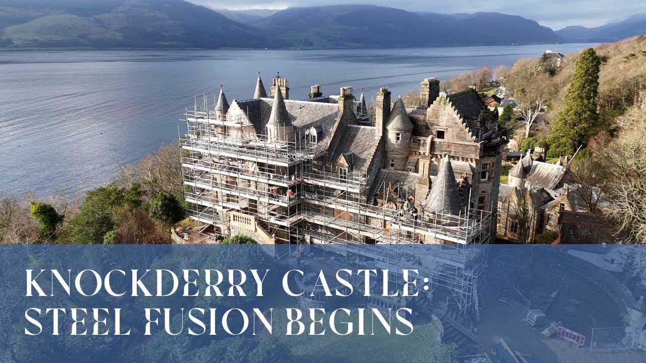 Castle Restoration: Steel Fusion Begins - YouTube