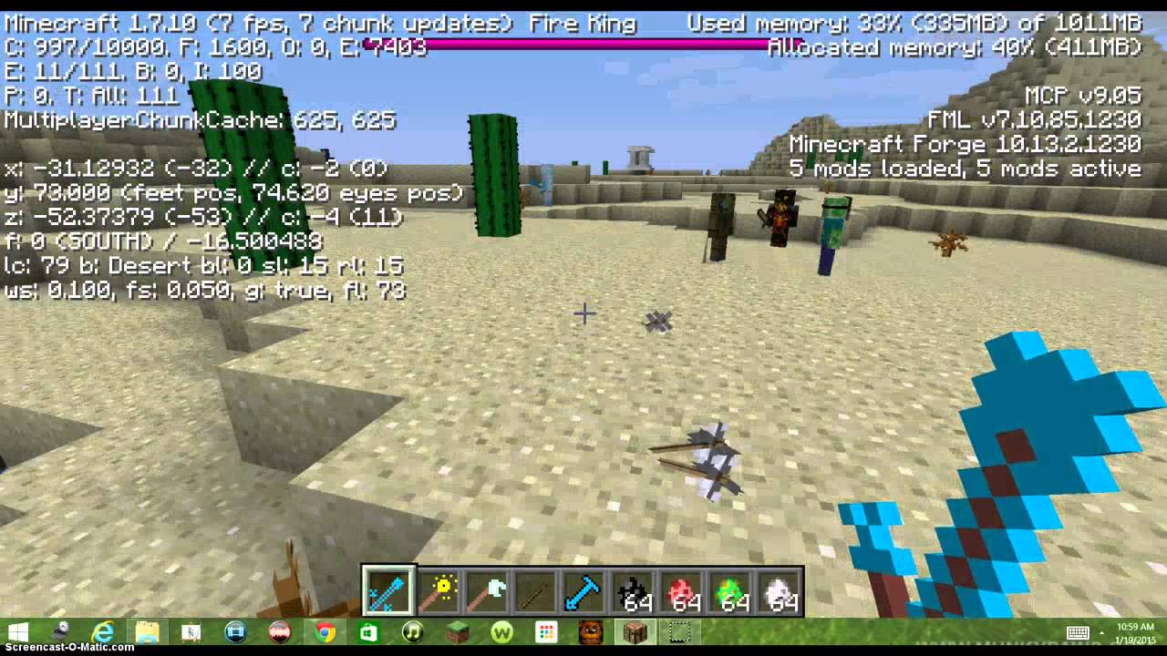 Minecraft Mod Showcase:Epic People MOD - YouTube