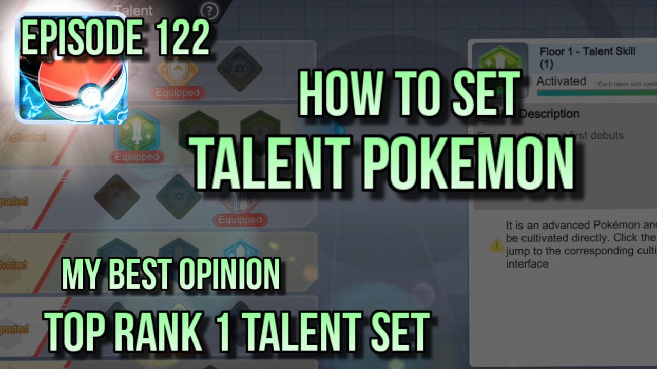 POKEVERSE WORLD GAMEPLAY EPS 122 : HOW I SET MY TALENT POKEMON TO BE ...