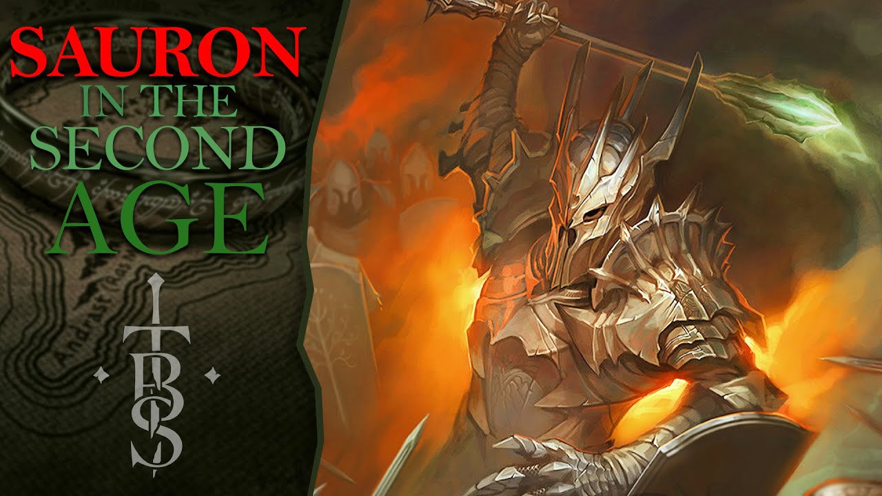 What Was SAURON Doing During The Second Age? | Middle Earth Lore - YouTube