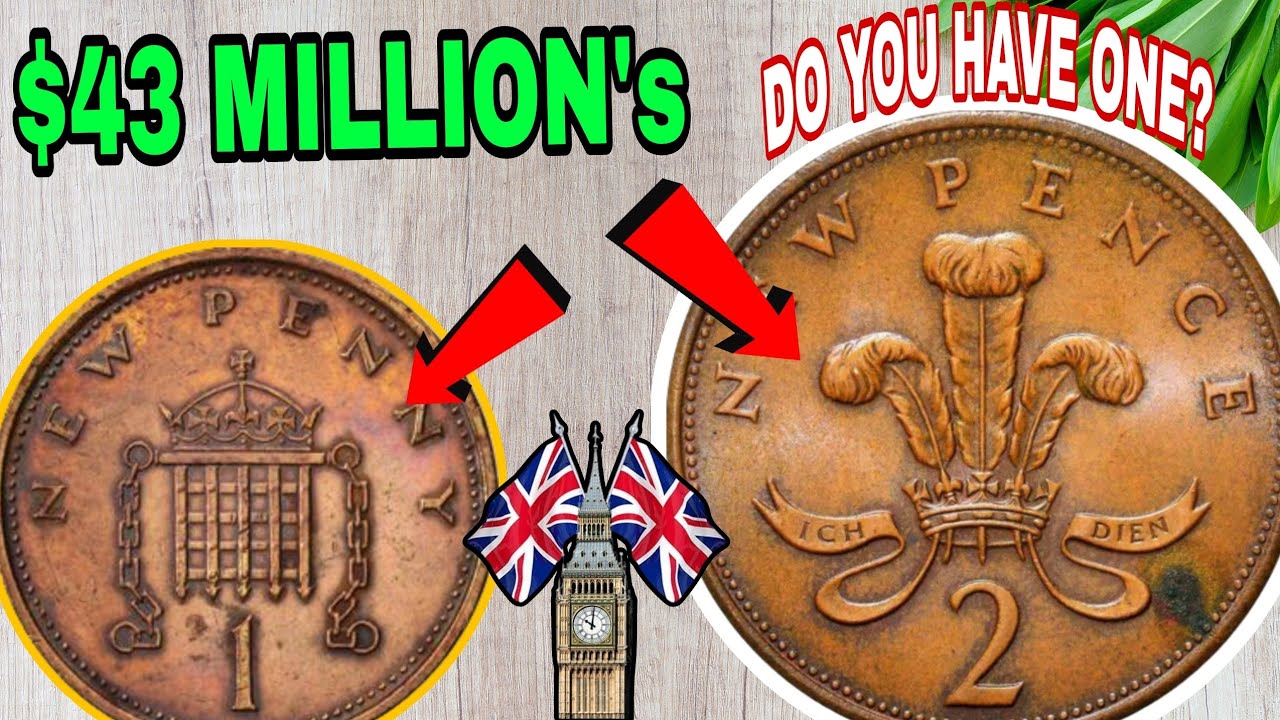 Do you have these Top 65 most Valuable UK 2 NEW PENCE RARE 5 new pence ...