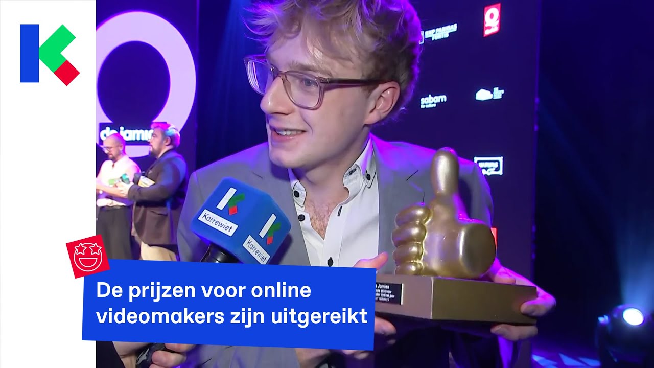 Timon Verbeeck wint de Jamie voor beste videomaker van het jaar! - YouTube