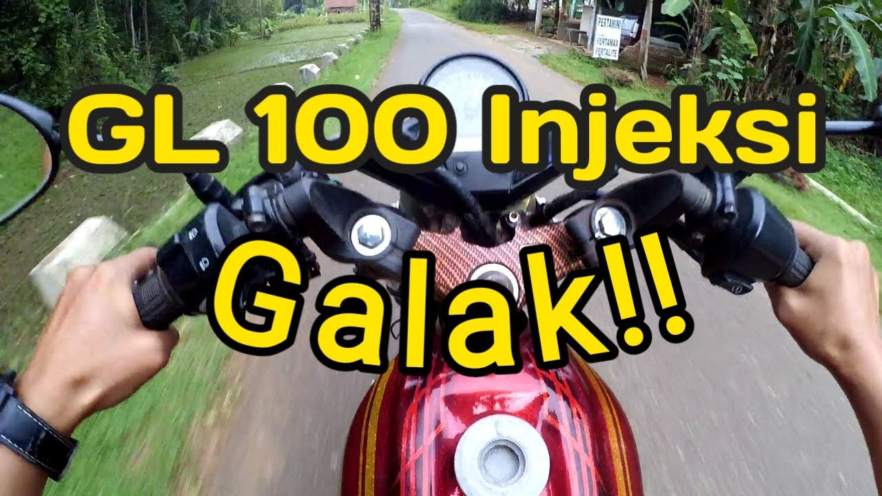 Riview Gl 100 injeksi||Mesin CBR 150||Motovlog Indonesia - YouTube
