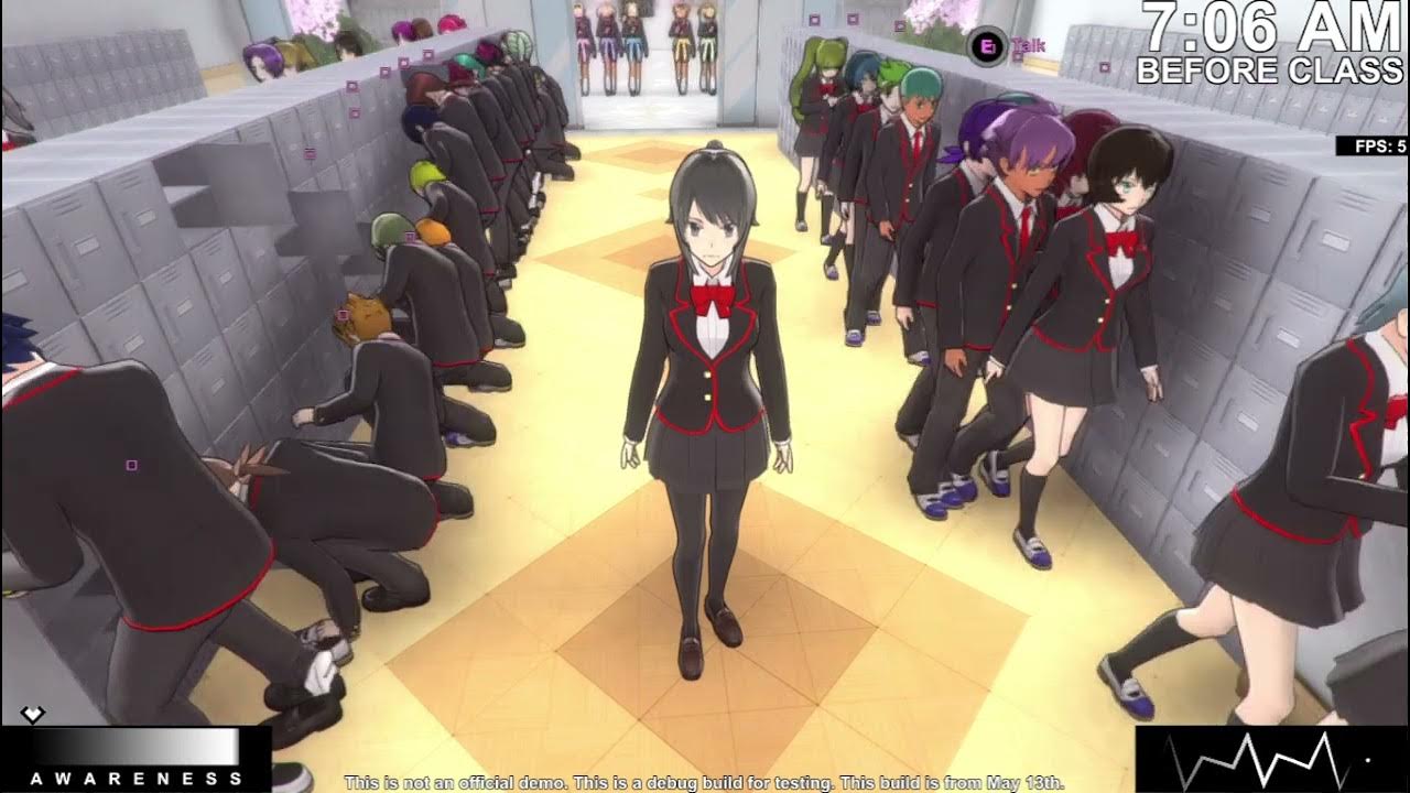 Yandere Simulator - Mission Mode Gameplay - YouTube