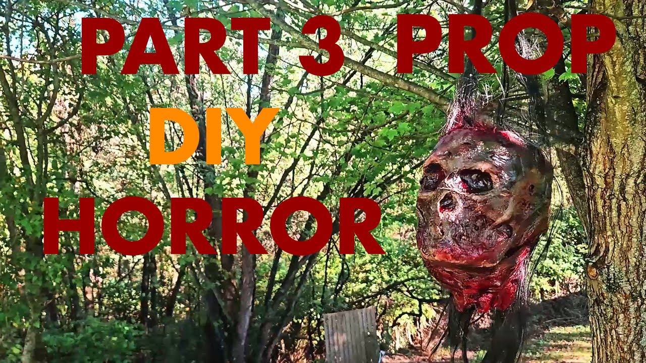 Make a severed head Halloween Horror Prop Part 3 || DIY CHEAP Halloween ...