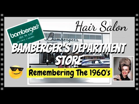 Bamberger's Department Store, N.J. The 1960's. Women's Hair Salon ...