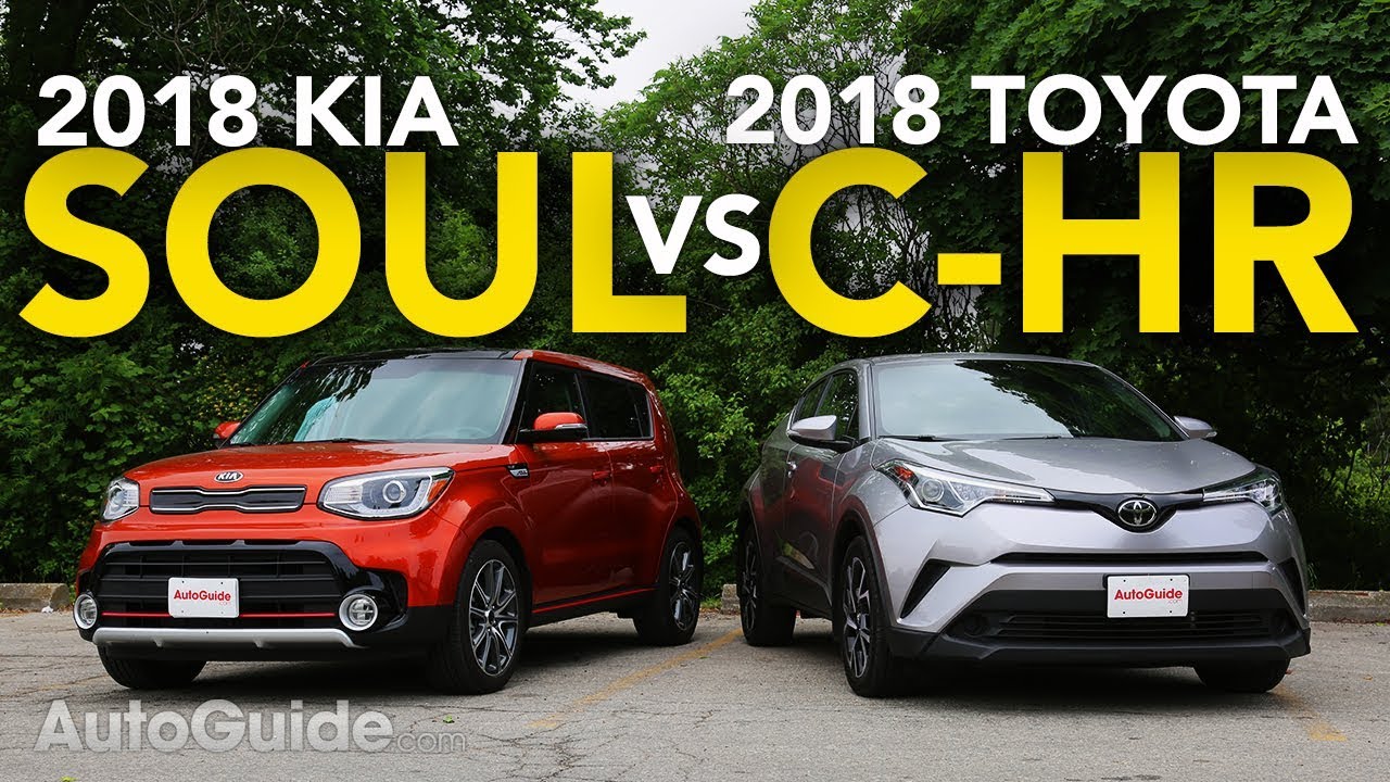 2018 Toyota C-HR vs Kia Soul Comparison - YouTube
