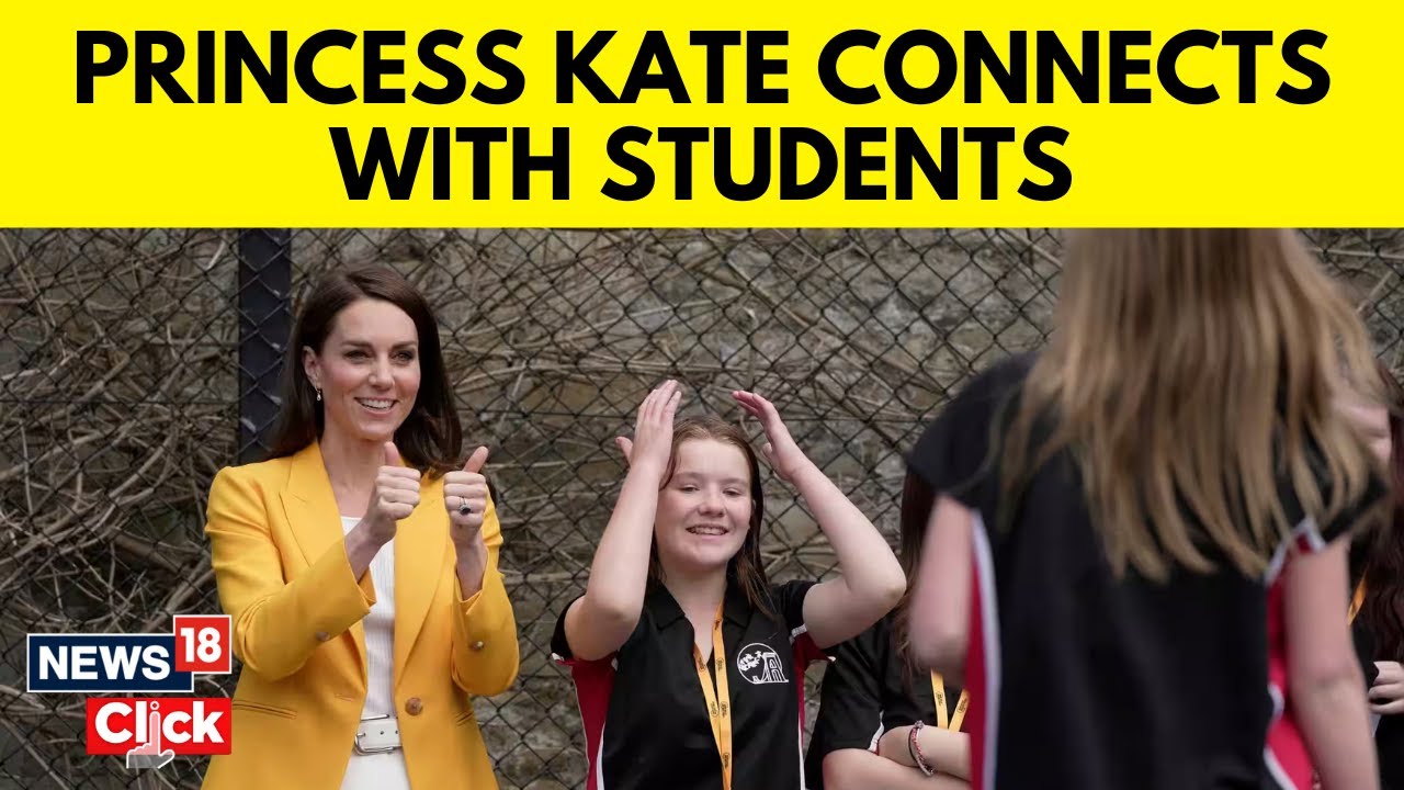 Princess of Wales Kate Middleton Connects With Students To Mark Mental ...