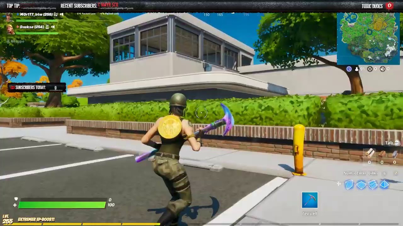 Endlich fortnite stream auf Pc - YouTube