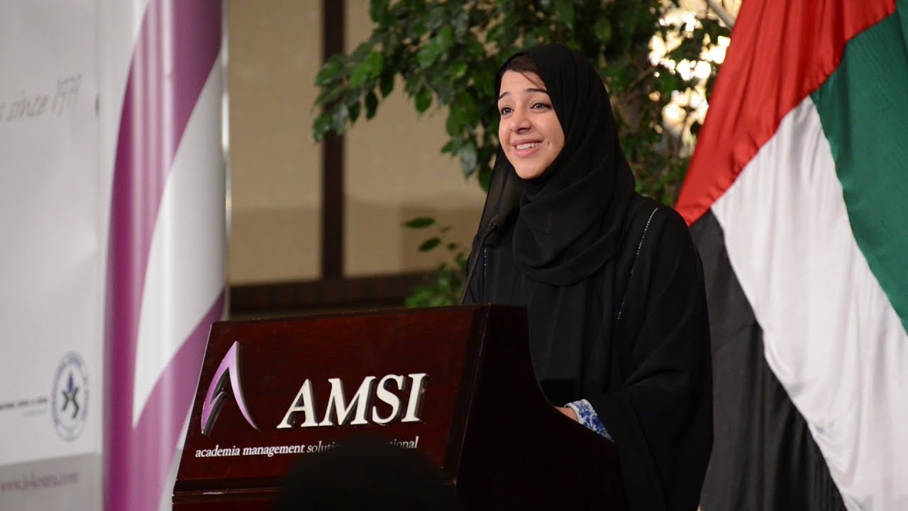 1st AMSI Voices - Keynote Speech HE Reem Al Hashimy - YouTube