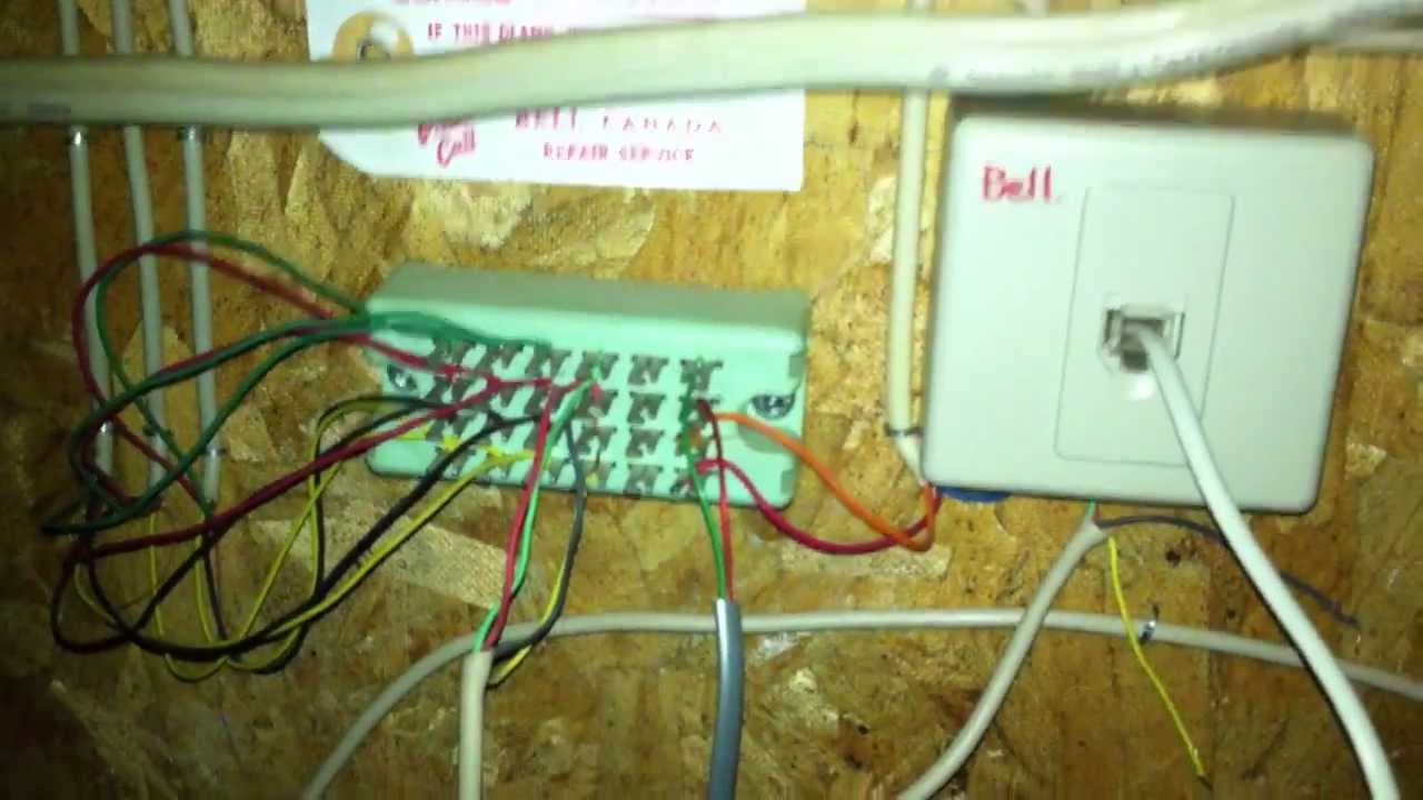 Test at Bell demarcation point at basement - YouTube