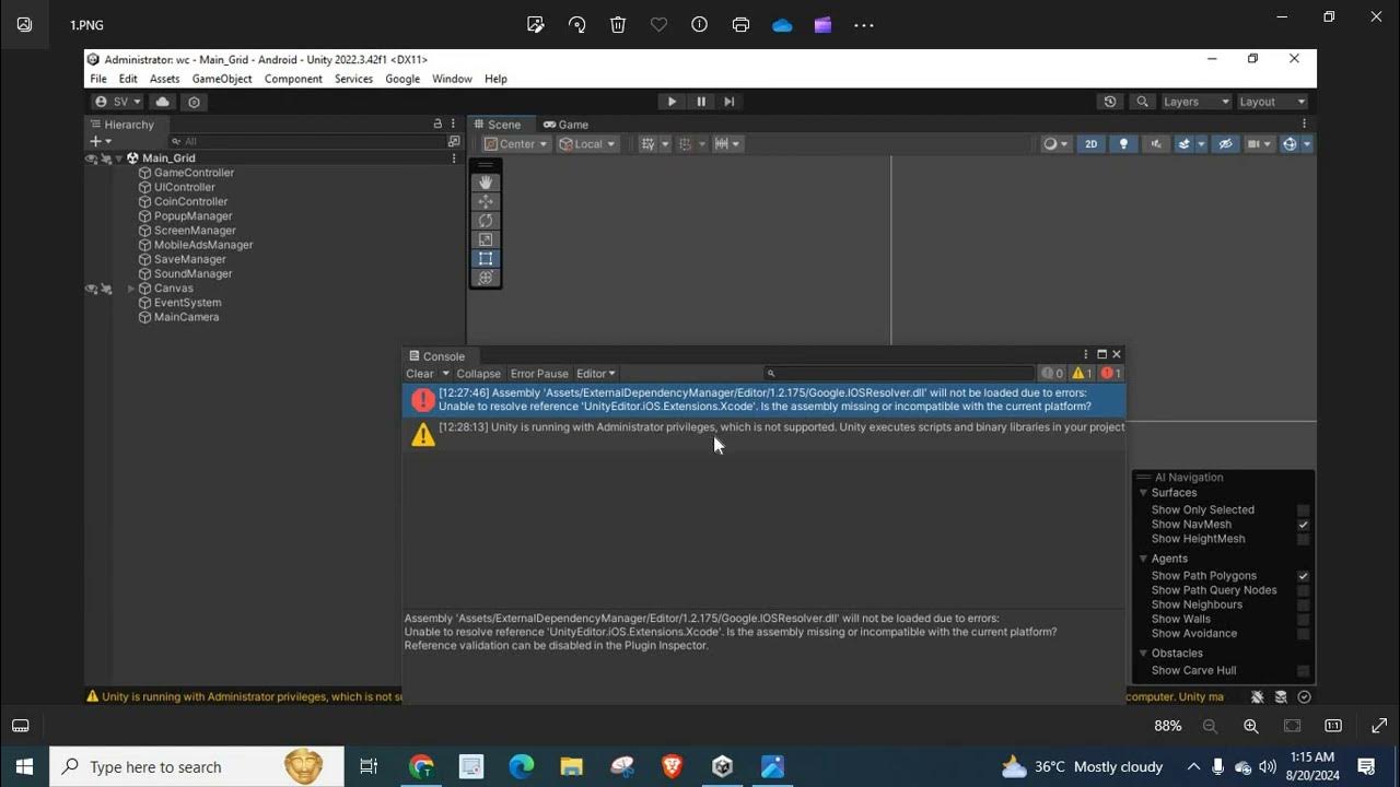 Google.IOSResolver.dll will not loaded Unable to resolve reference UnityEditor.iOS.Extensions ...