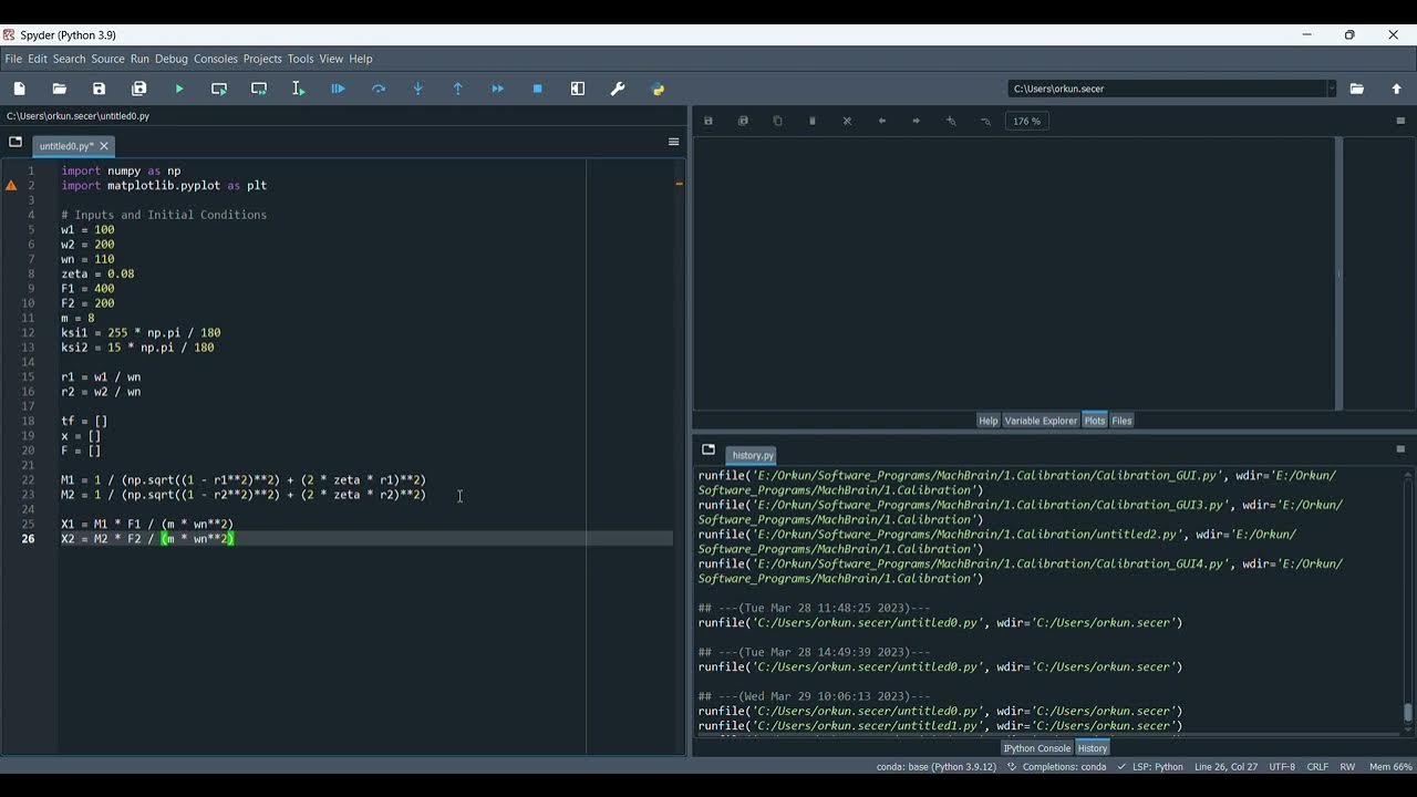 Multifrequency Excitation - Python Coding - YouTube