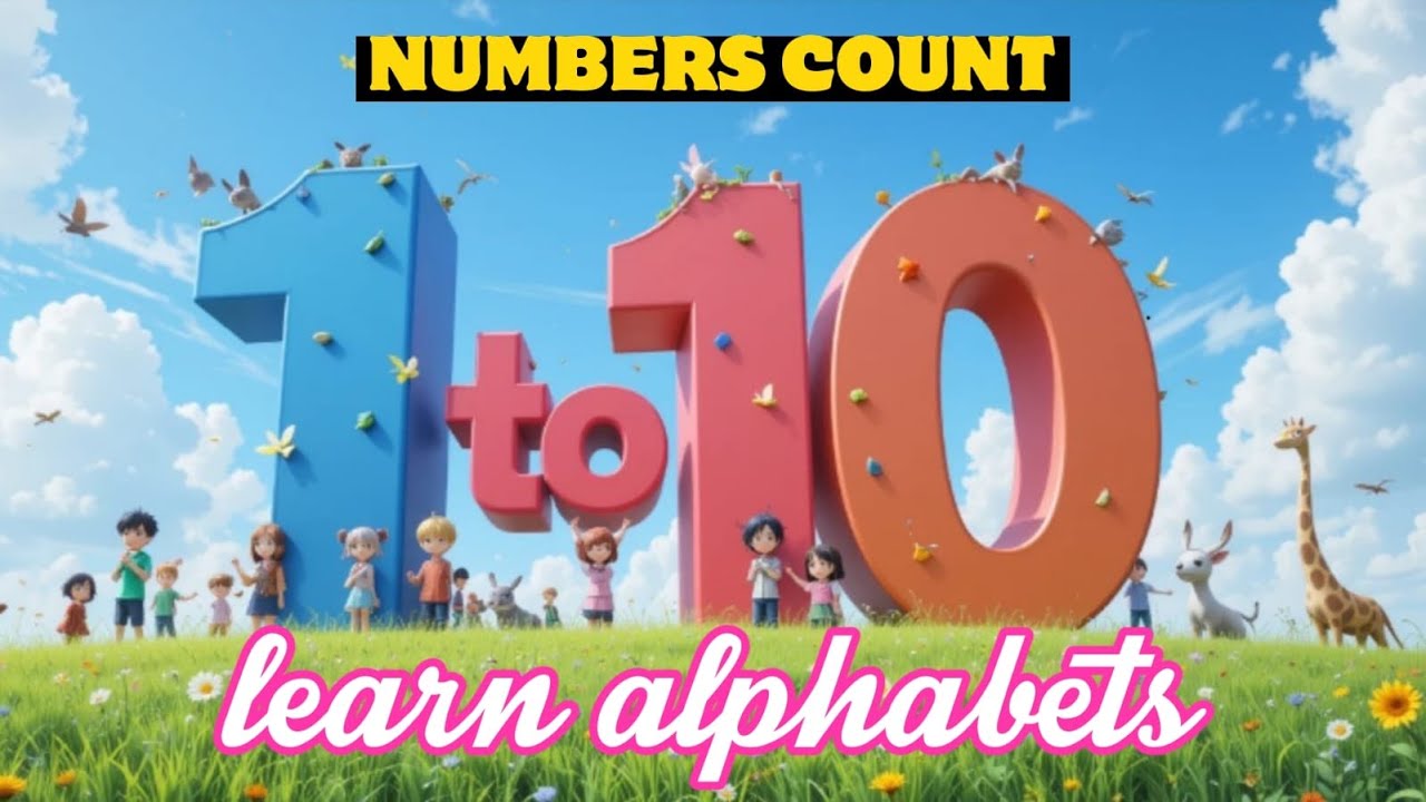 Numbers Song 1 to 10 | Let's Count! Numbers Kids | English and Telugu ...