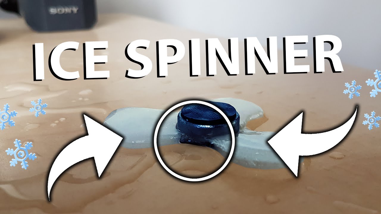 LODOWY SPINNER | ICE FIDGET SPINNER - YouTube