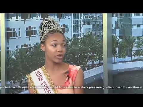 Ashley Gooden wins Miss Teen Cayman Islands - YouTube