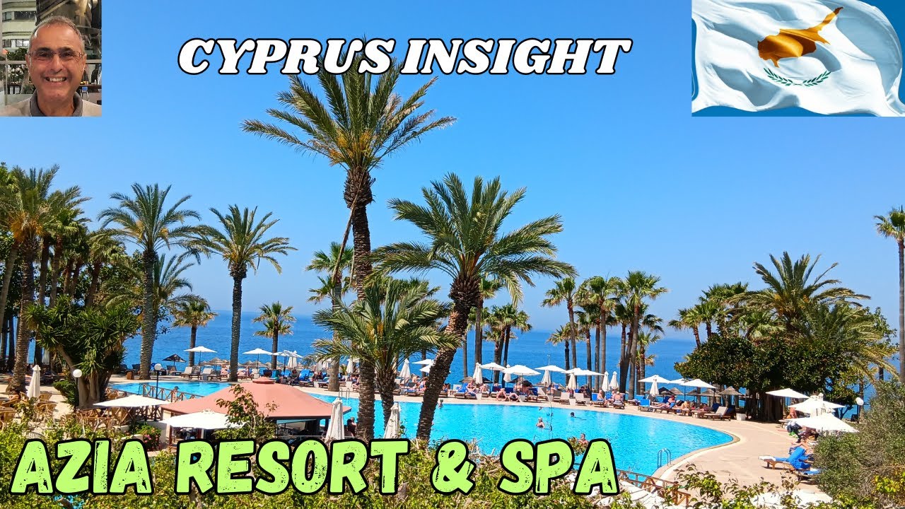Azia Resort & Spa, Paphos Cyprus - A Tour Around. - YouTube