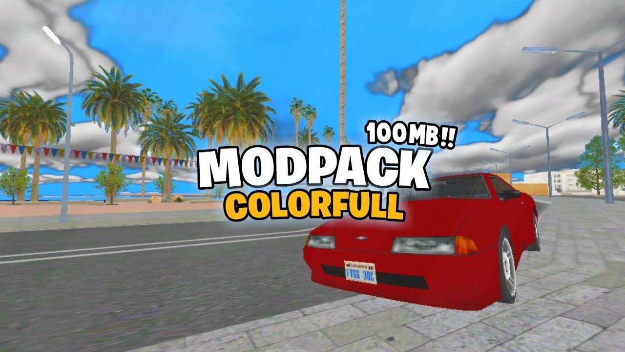MODPACK COLORFULL RINGAN 100 MB - SUPPORT SAMP - YouTube