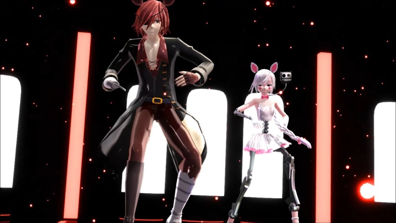 【MMD x FNAF】 LUVORATORRRRRY! (Foxy and Mangle) - YouTube