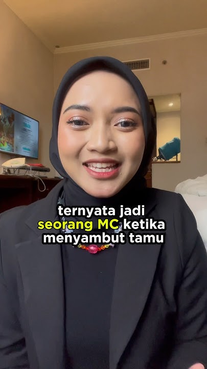 Cara menyambut tamu sebagai seorang MC #mcsemiformal #masterofceremony #tipspublicspeaking #mc ...