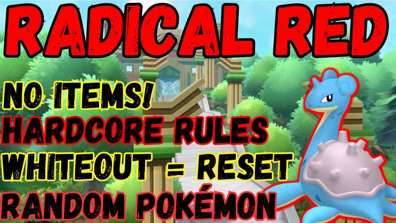 Hardest Radical Red Nuzlocke! | Pokémon Radical Red - YouTube