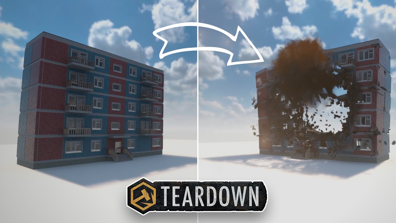 APARTAMENTS VS NUKE (TEARDOWN) - YouTube