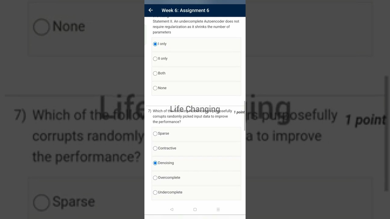 Nptel Deep Learning Iit Ropar Week 6 Assignment Solutions Swayam 7th September 2022 Youtube