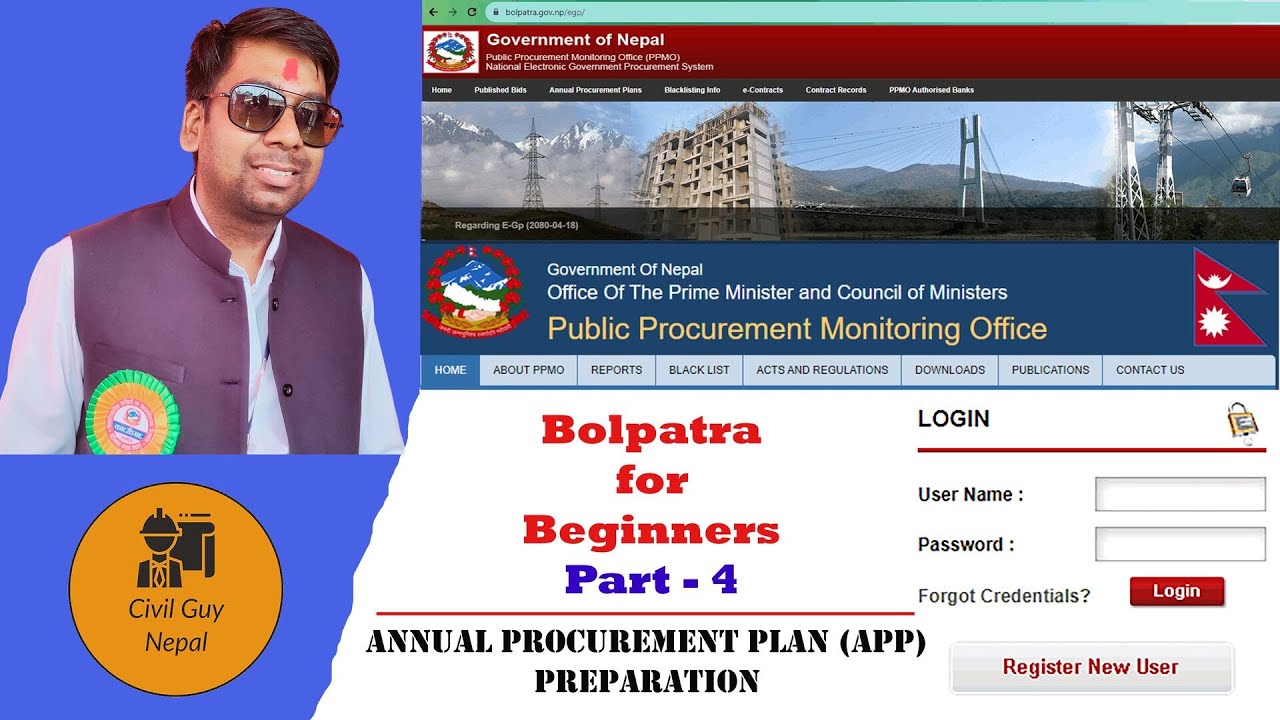 Part-4 | Annual Procurement Plan (APP) Preparation | Bolpatra For ...