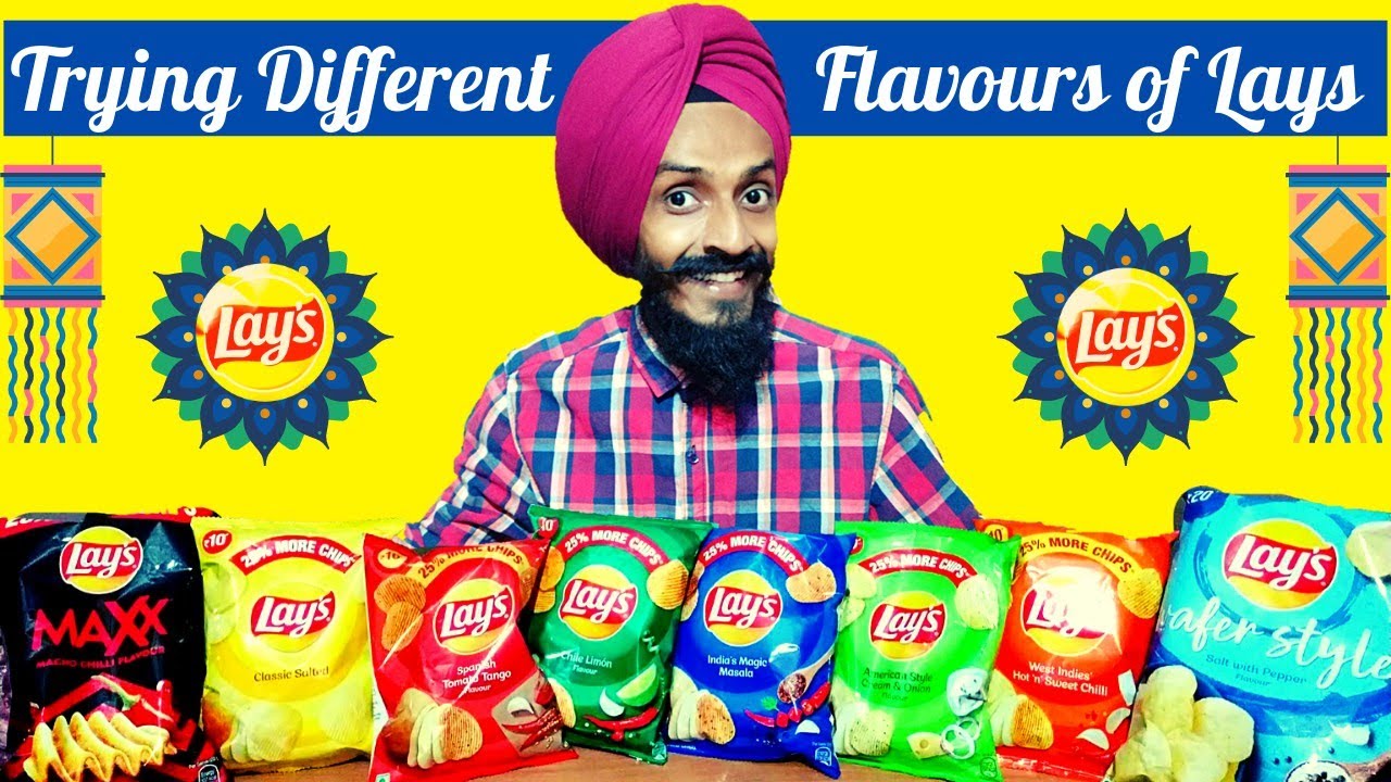 Trying different flavors of Lays | Taste Test of Lays Chips | Happy ...