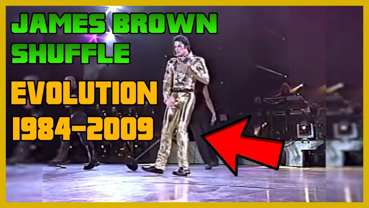 Michael Jackson James Brown Shuffle Evolution (1984 - 2009) - YouTube