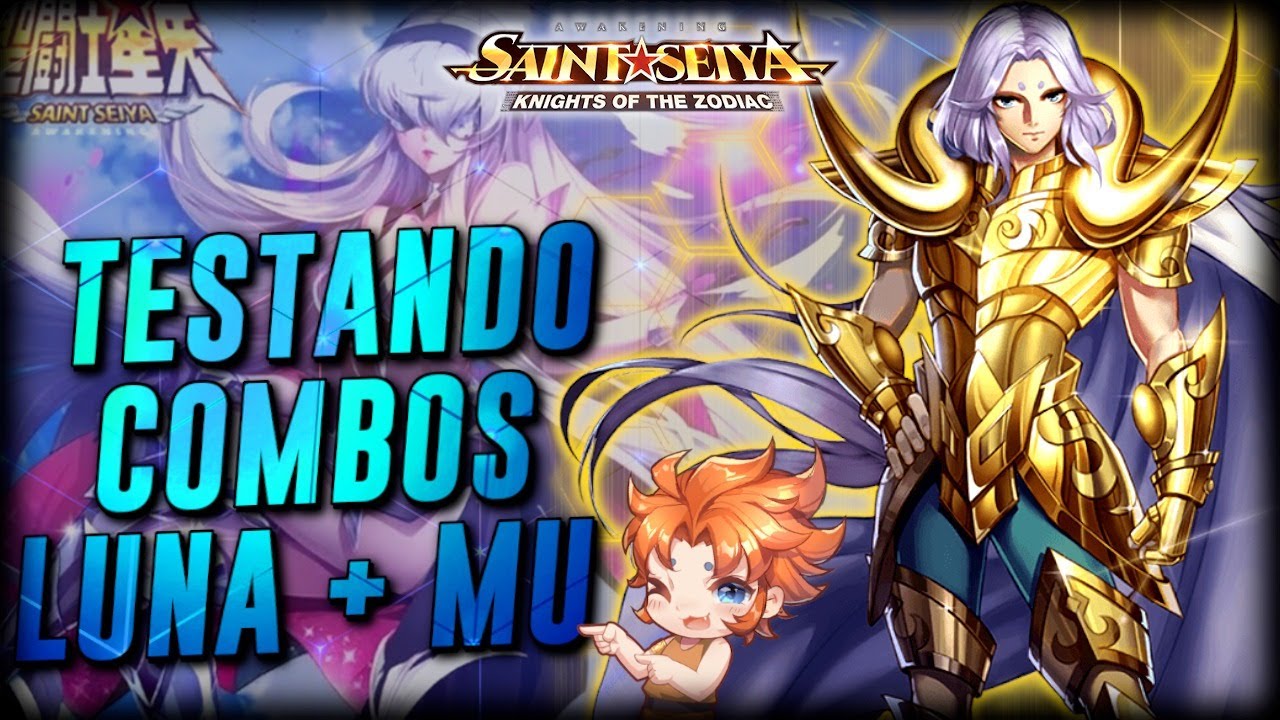 Testando Mu + Luna - Saint Seiya Awakening - #16 - YouTube