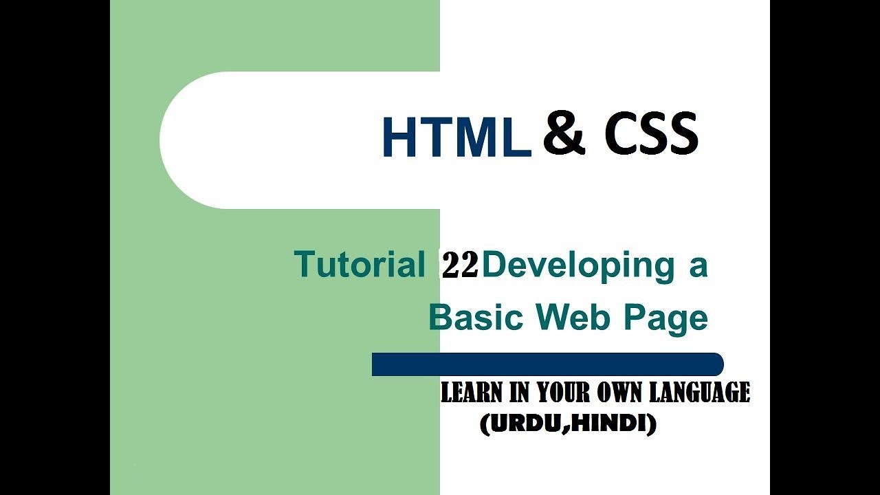 Html And Css Complete Course Tutorial 22urduhindi Youtube 7100