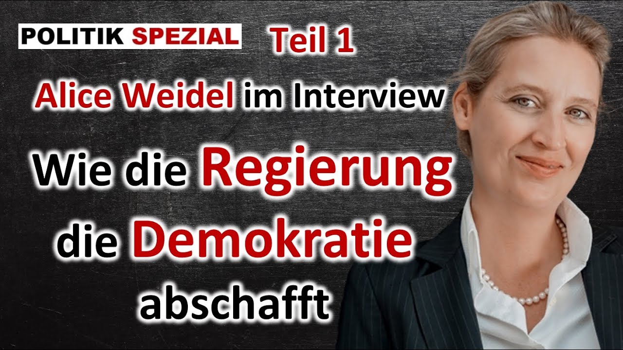 Die Regierung lenkt vom eigenen Versagen ab | Interview mit Dr. Alice ...
