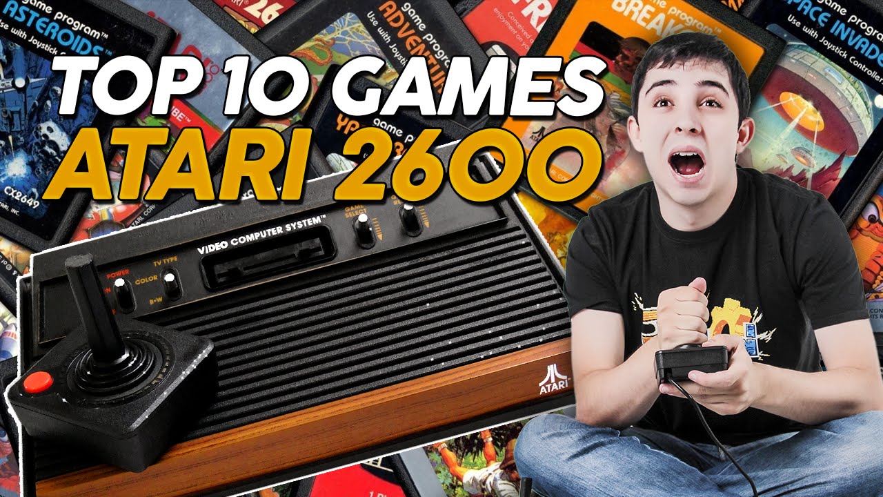 TOP 10 GAMES - ATARI 2600 - YouTube