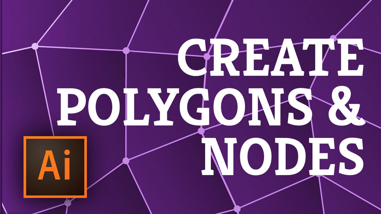 Illustrator Create A Pattern Of Polygons With Nodes In 5 Minutes YouTube Illustrator Create A Pattern Of Polygons With Nodes In 5 Minutes YouTube