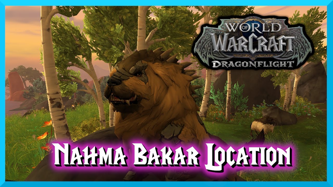 Nahma Bakar Location - World of Warcraft : Dragonflight - YouTube