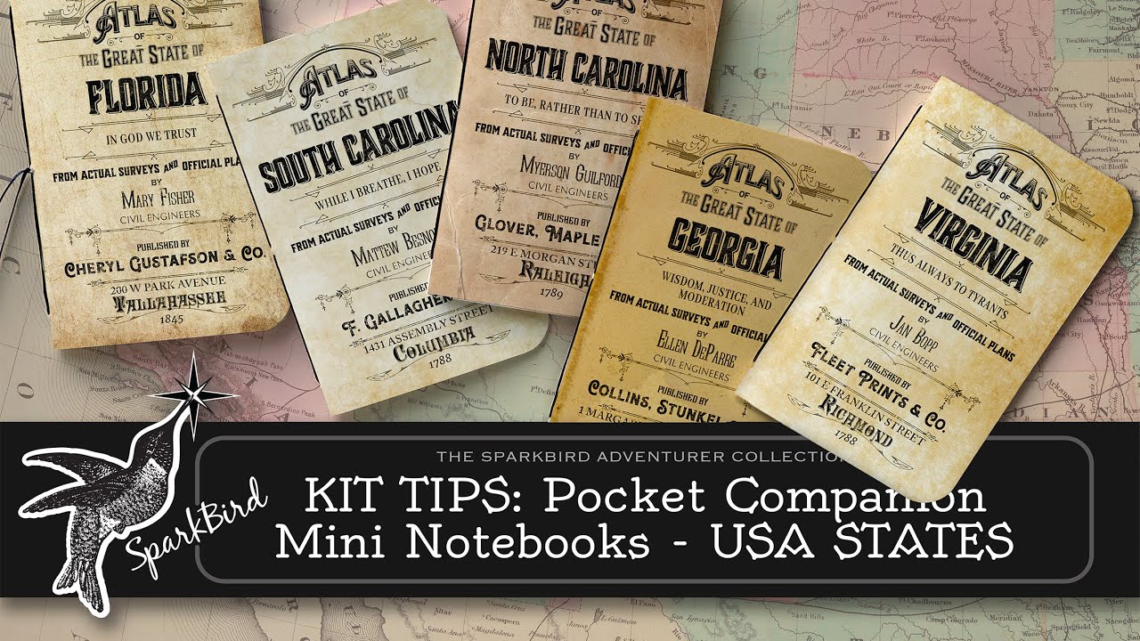 Kit Tips Tutorial: Mini travel notebooks with just the right amount of ...