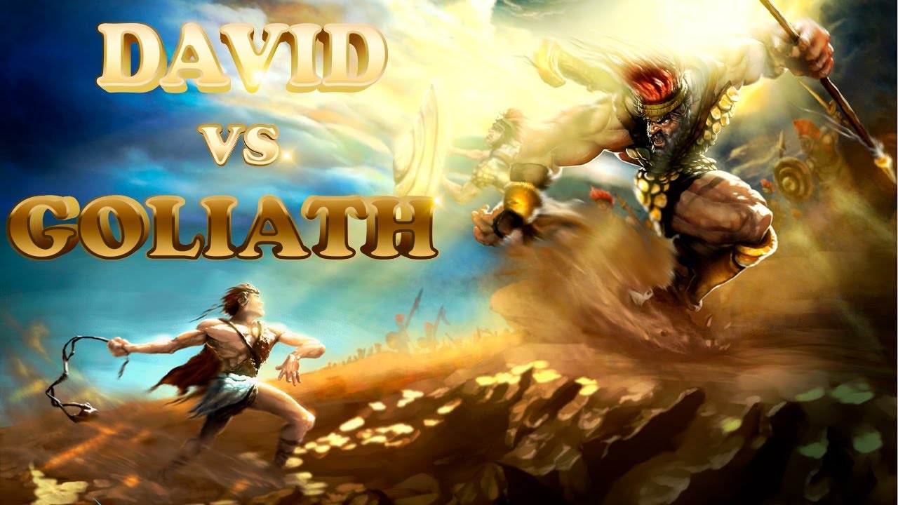 David and Goliath - The story of the Shepherd who defeated the enemy ...