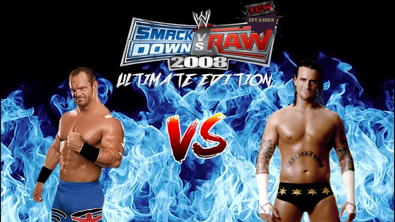 Smackdown! Vs Raw 2008: Ultimate Edition Matches #14 - Chris Benoit Vs ...