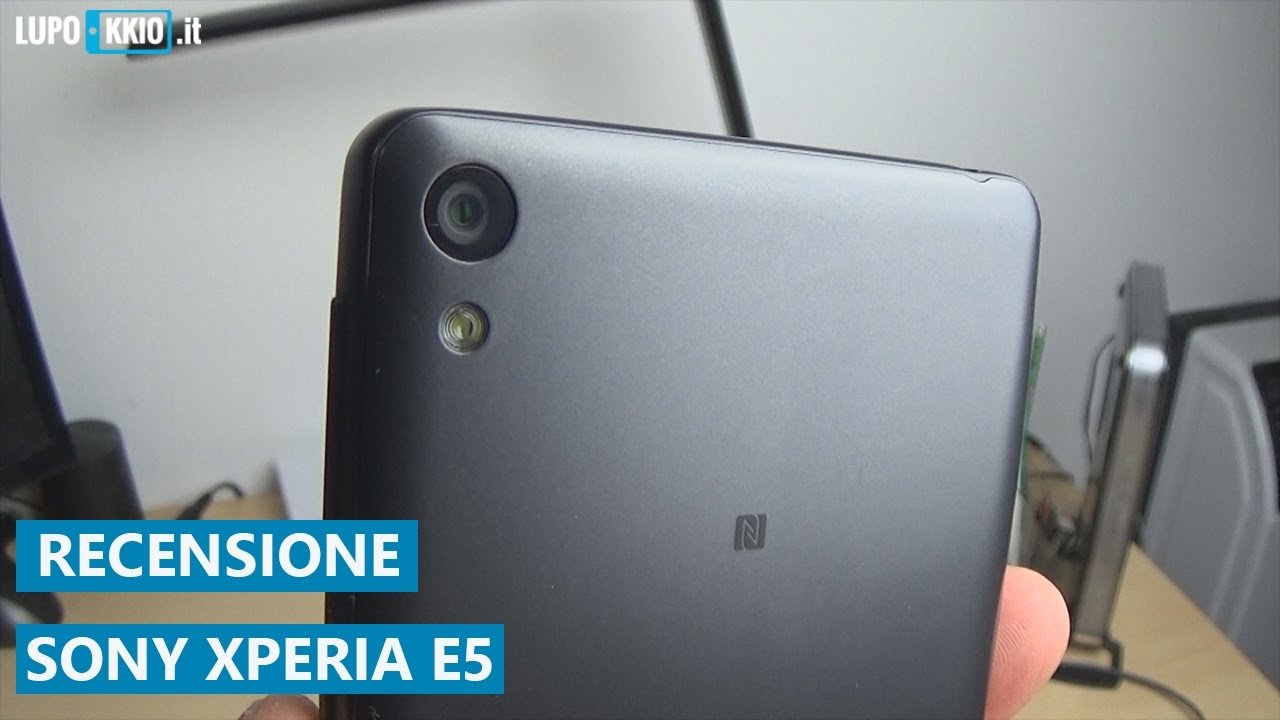 Sony Xperia E5 | Recensione - YouTube