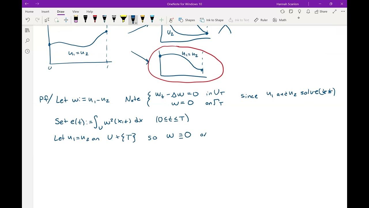 Backward Uniqueness of Heat Equation - YouTube