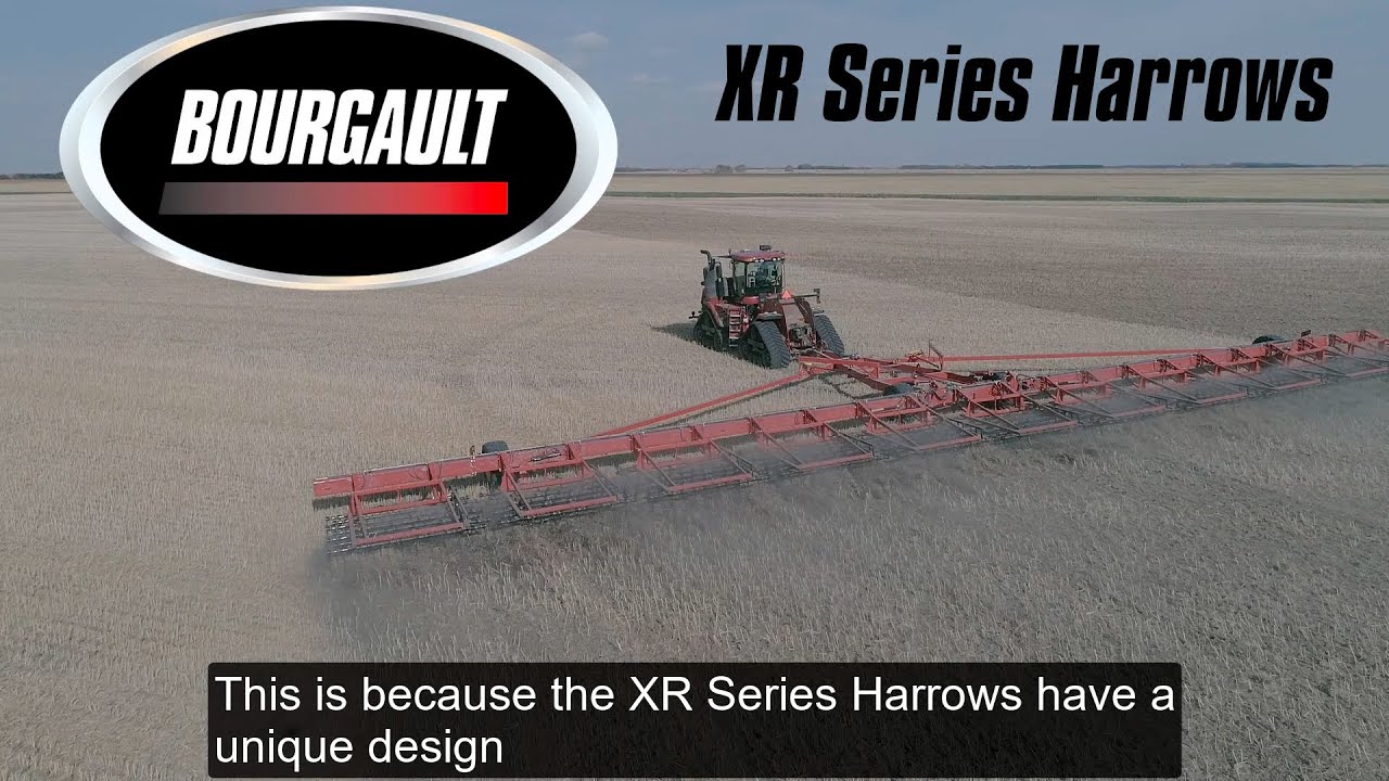 Bourgault XR Harrows - Operation Overview - YouTube