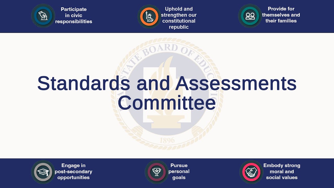 20240802 Standards and Assessment Committee - YouTube