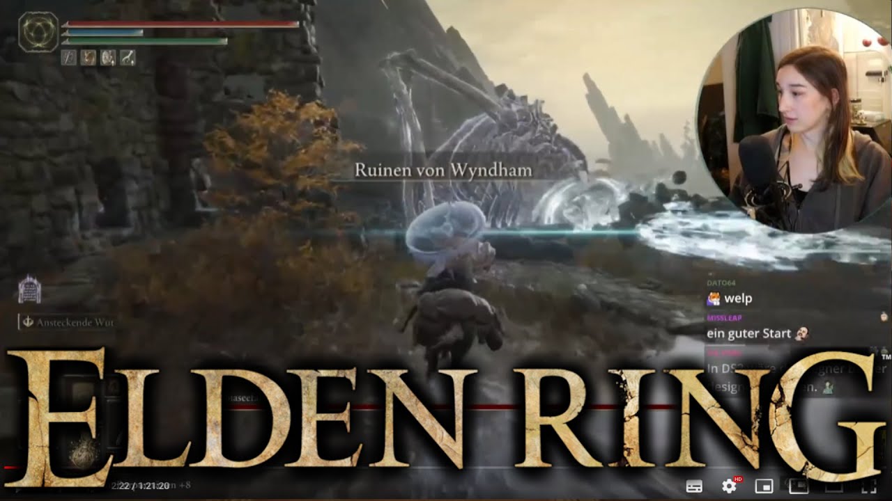 Elden Ring #64 Ruinen von Wyndham & Donnerstromhöhle [Deutsch/Blind/Live-Stream] - YouTube