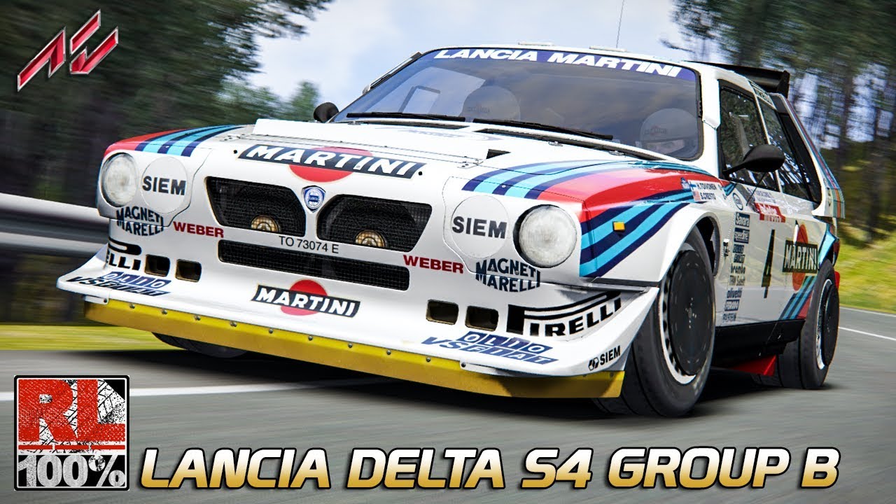 Lancia Delta S4 Group B - Mod | Assetto Corsa German Gameplay [GER] [VR ...