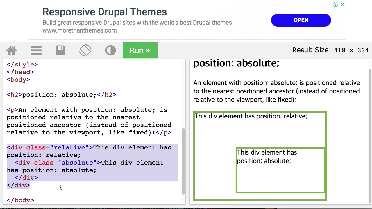 CSS tutorial 15 Positioning - YouTube