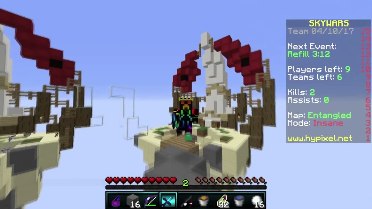 Skywars challenge #01 - YouTube