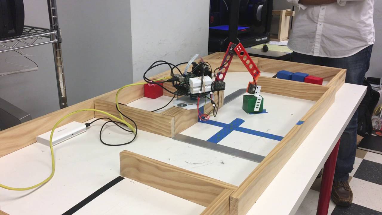 Visual Trigger Autonomous Robot Arm - Repeated Version - YouTube